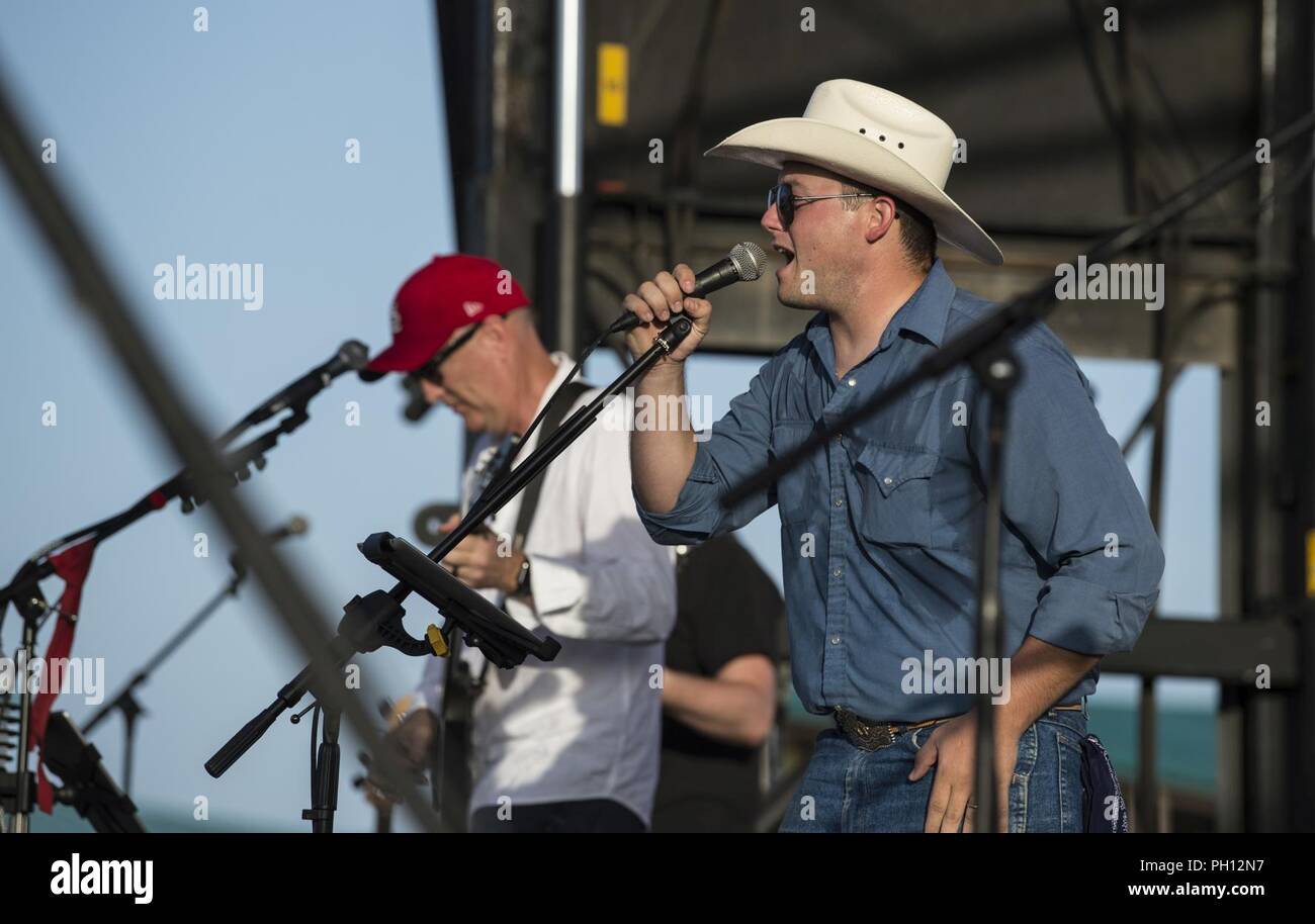 Call For Fire, a country and classic rock band, performs during Freedom ...