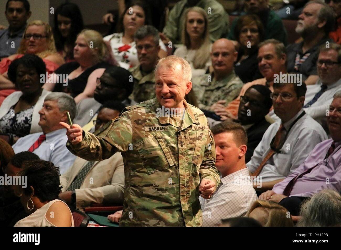 Maj. Gen. Doug Gabram, commander of the Aviation and Missile Command ...
