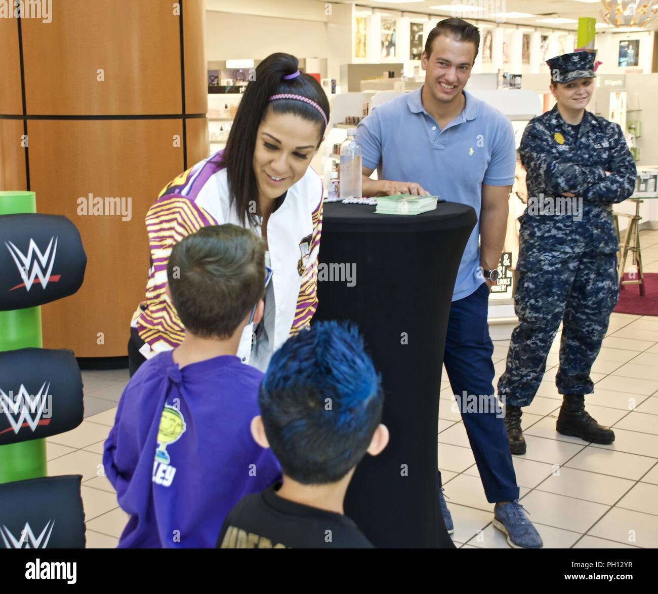 Bayley wwe hi-res stock photography and images - Alamy