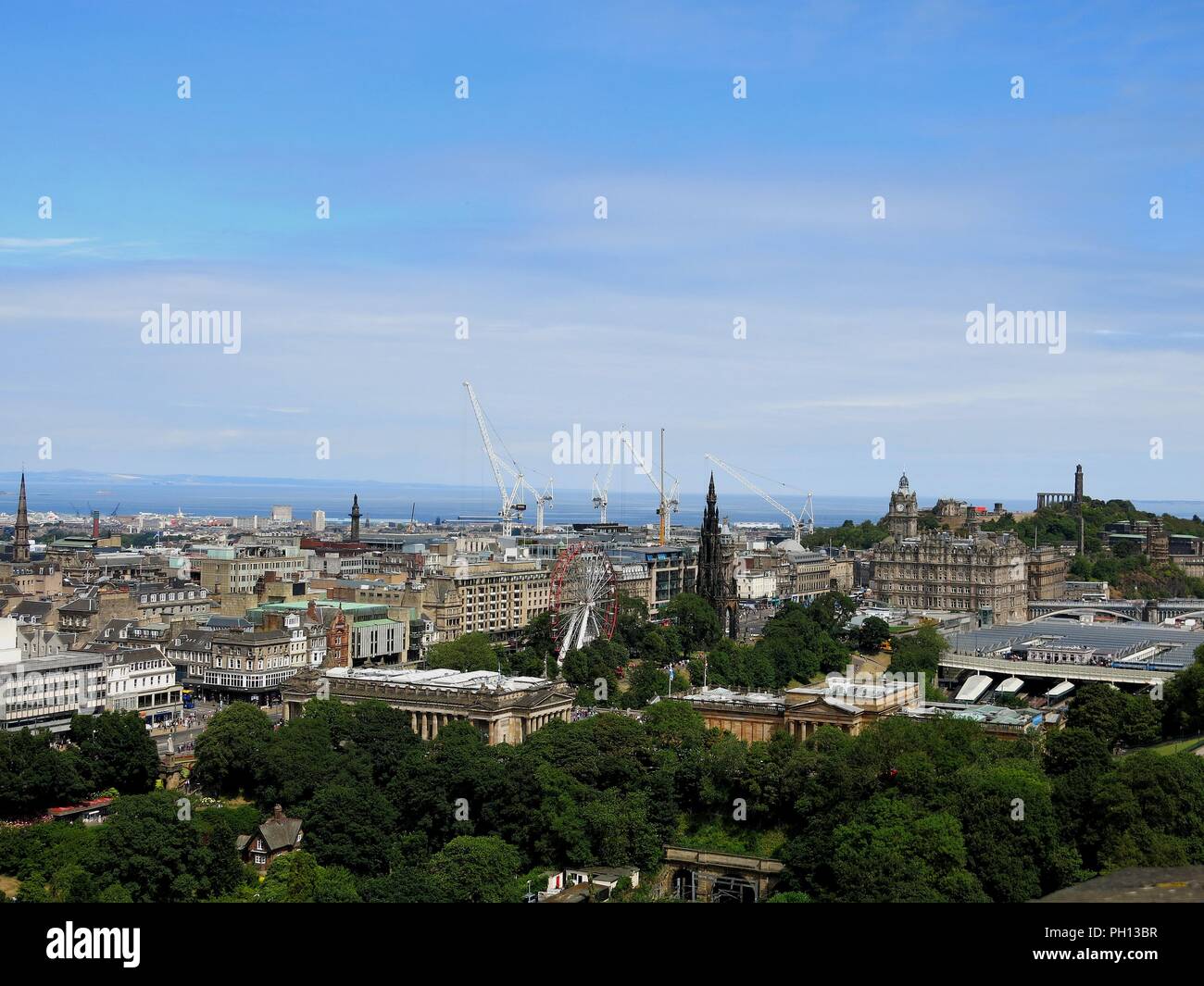Cityscape, Edinburgh, Scotland Stock Photo - Alamy
