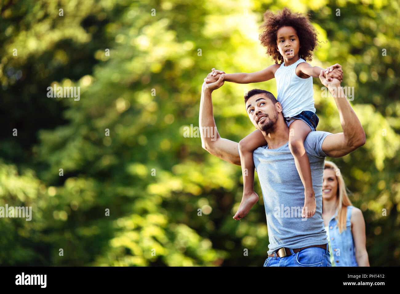Joyful mother young daughter bonding hi-res stock photography and ...