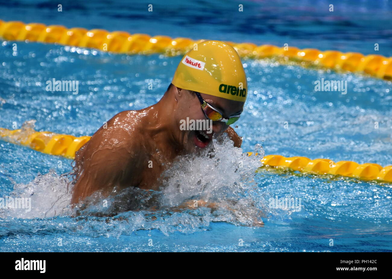 Budapest, Hungary - Jul 26, 2017. CAVE Daniel (AUS) swimming in the ...
