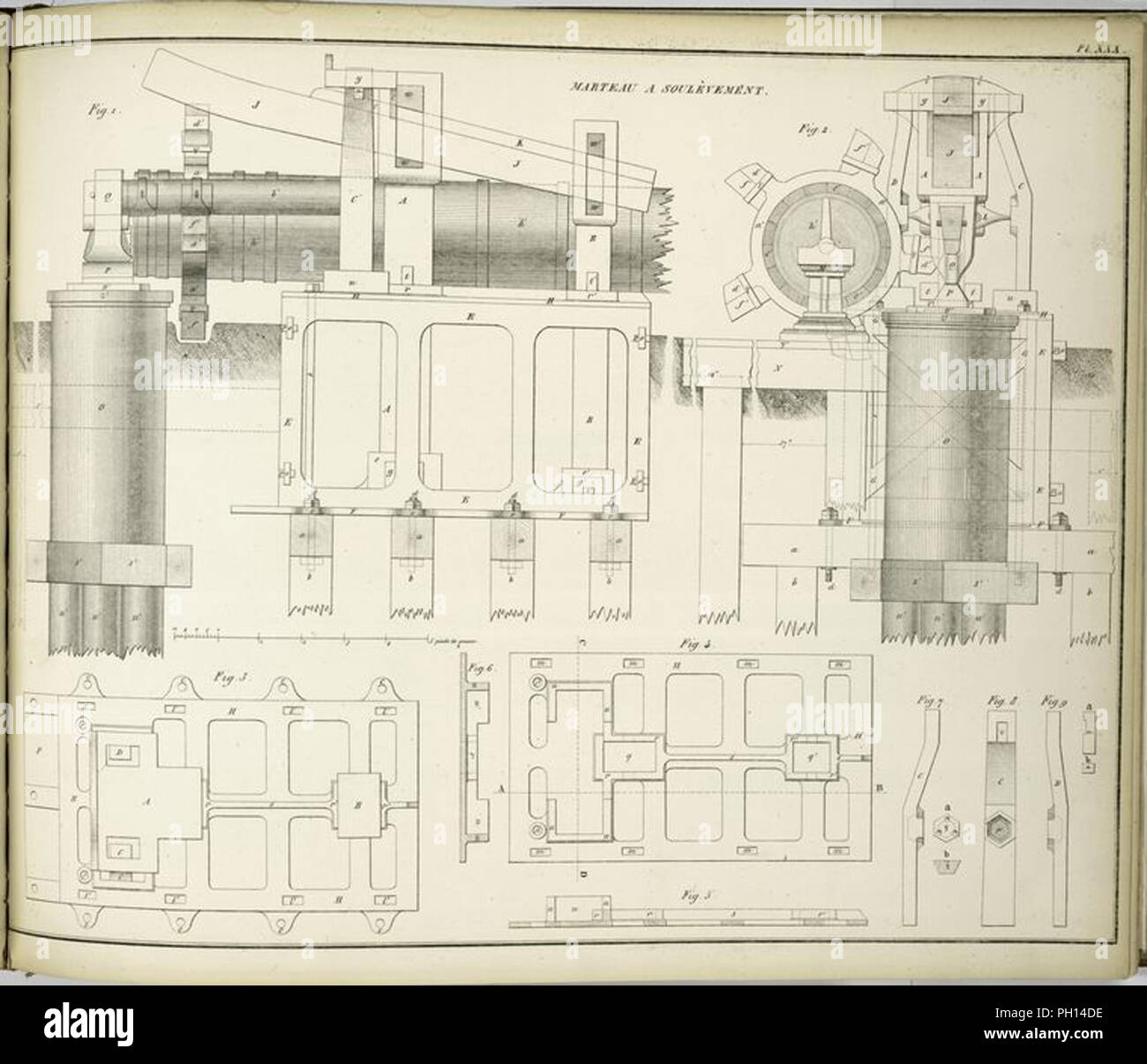 Vintage Blue Prints Architecture Antique Architectural Prints