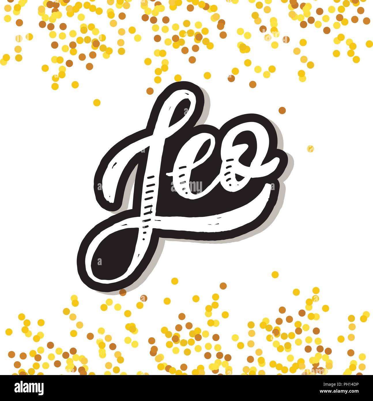 Leo lettering Calligraphy Brush Text horoscope Zodiac sign illustration ...