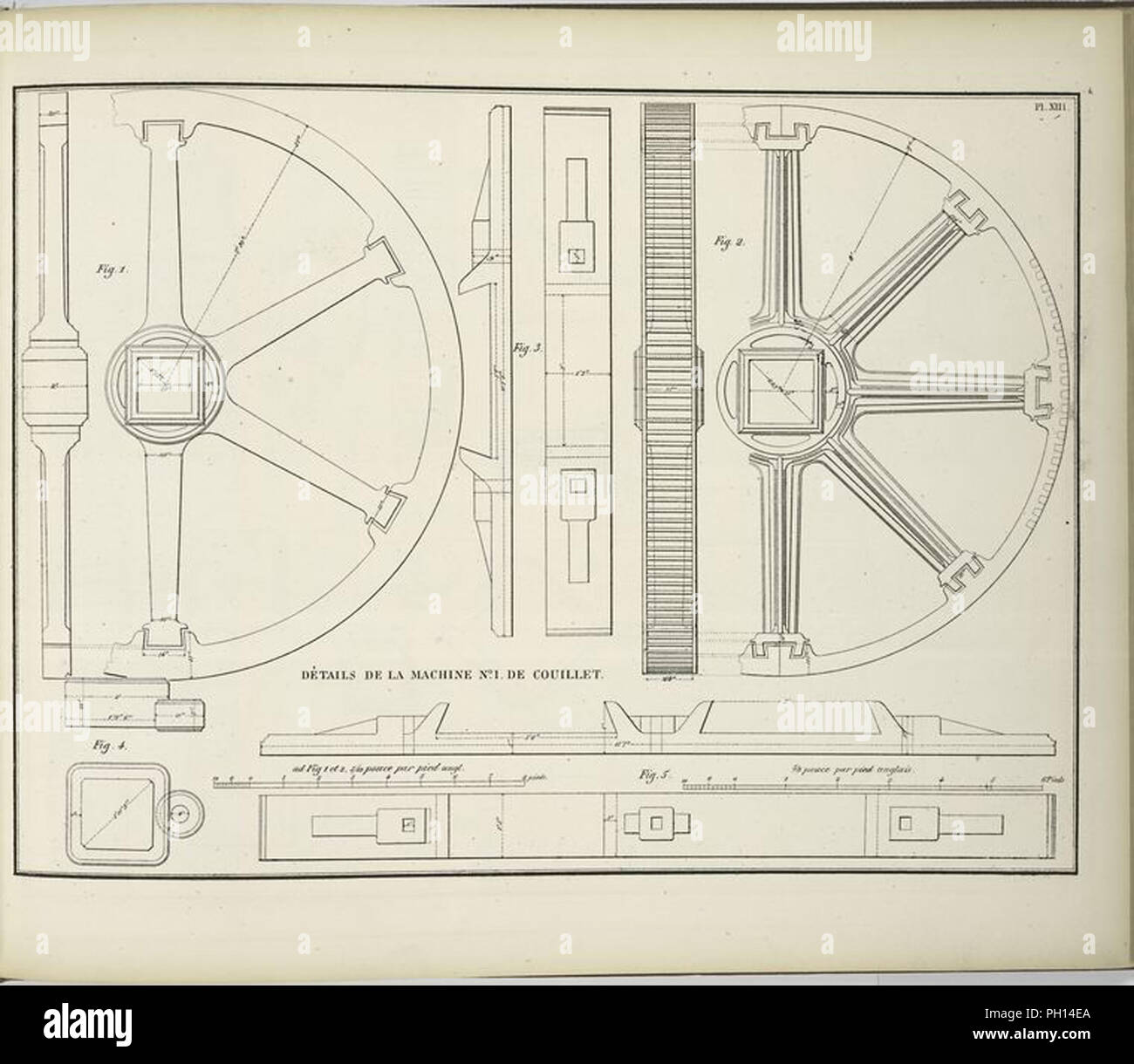 Vintage engine blueprints hi-res stock photography and images - Alamy