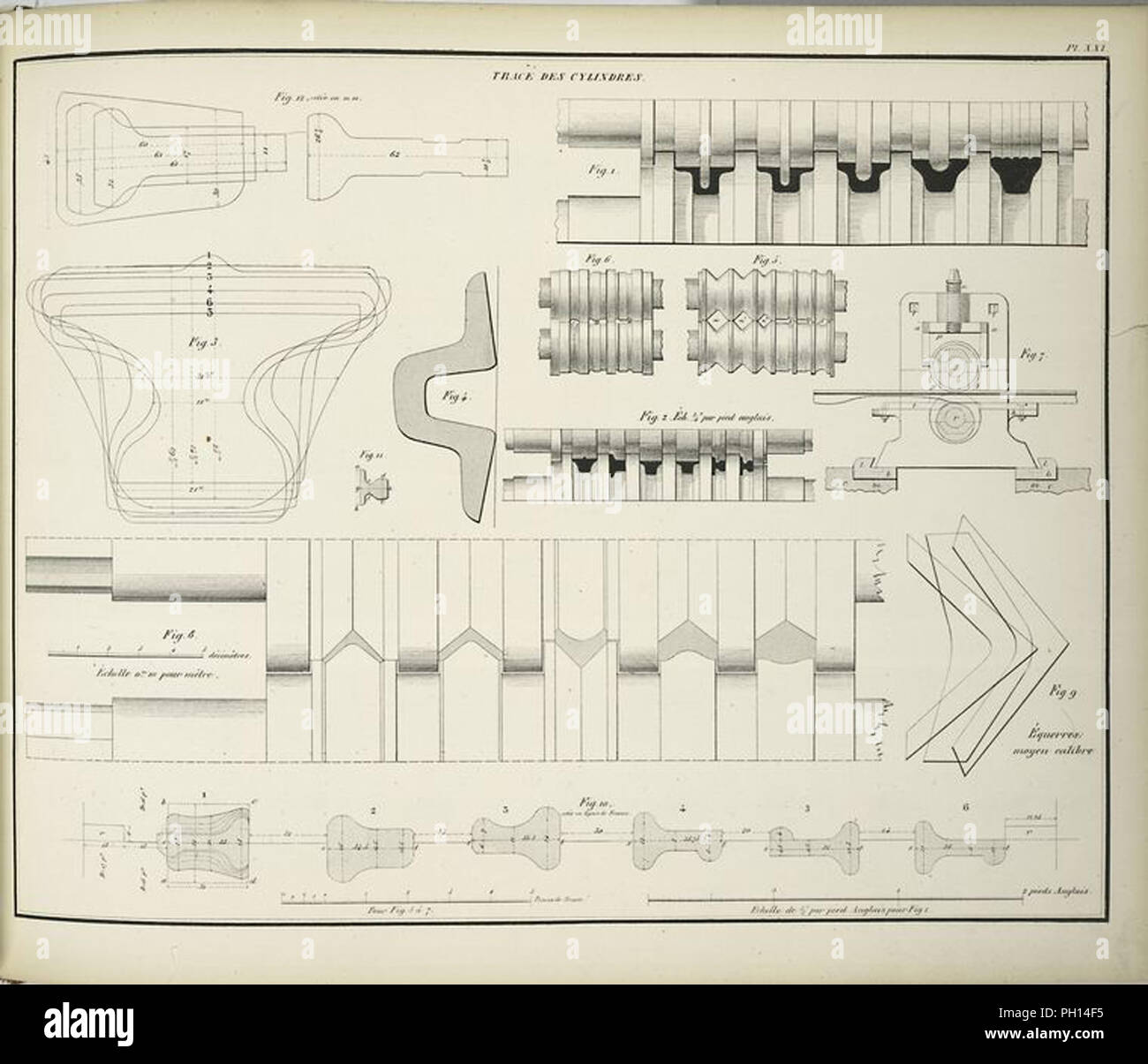 Technical plans vintage hi-res stock photography and images - Alamy