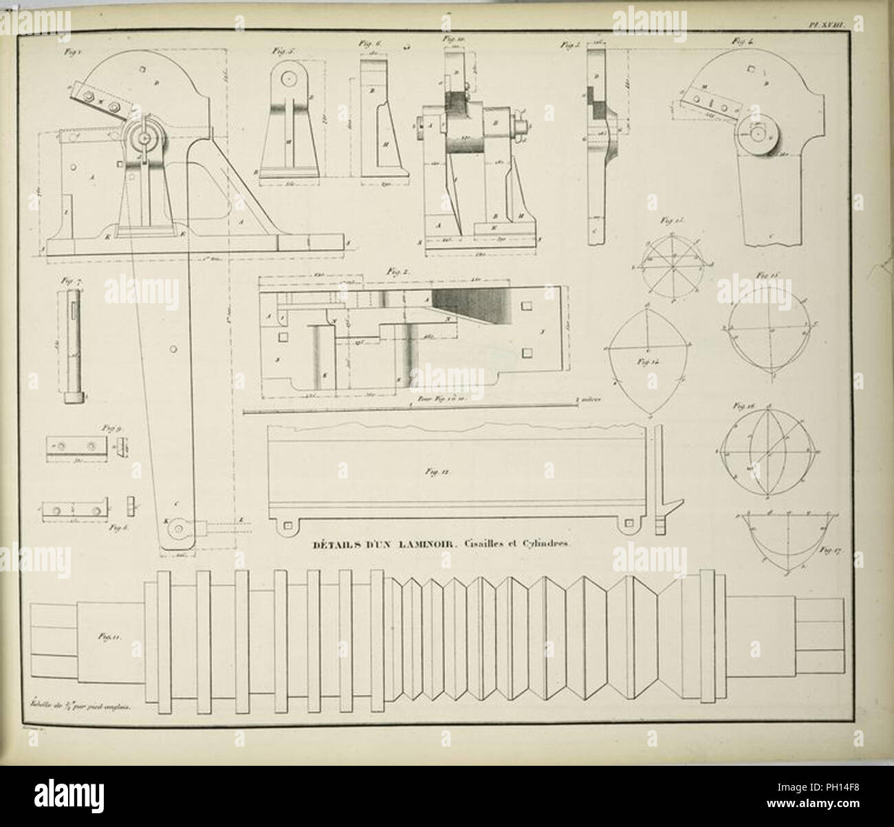 Vintage engine blueprints hi-res stock photography and images - Alamy