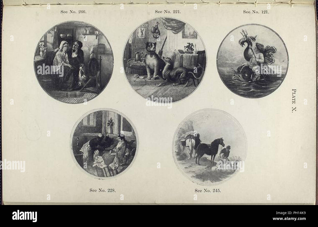 selection of round illustrations Stock Photo - Alamy