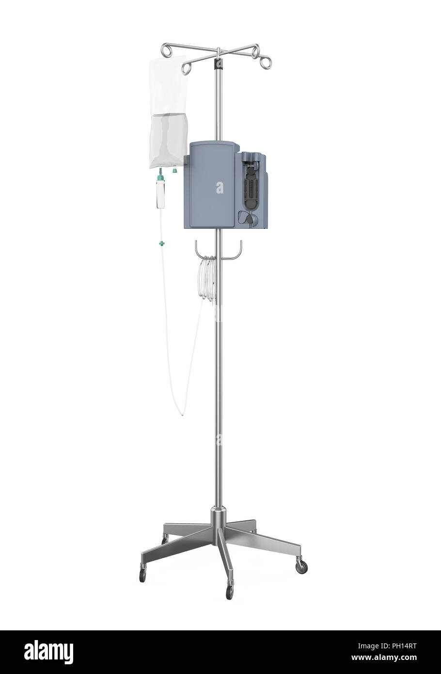 Iv drip stand Cut Out Stock Images & Pictures - Alamy