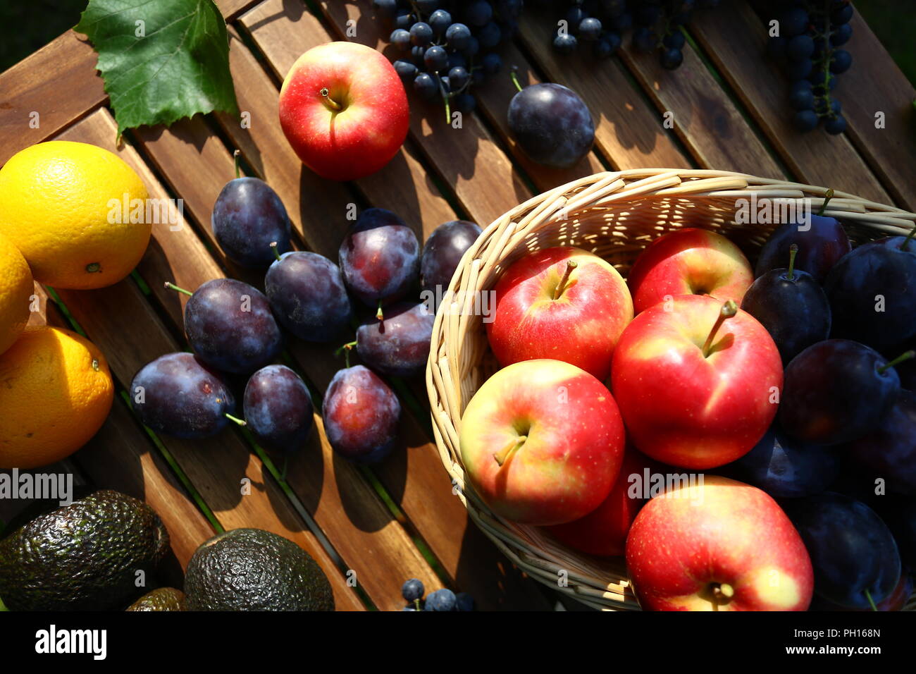 Food: Summer fruits Stock Photo - Alamy