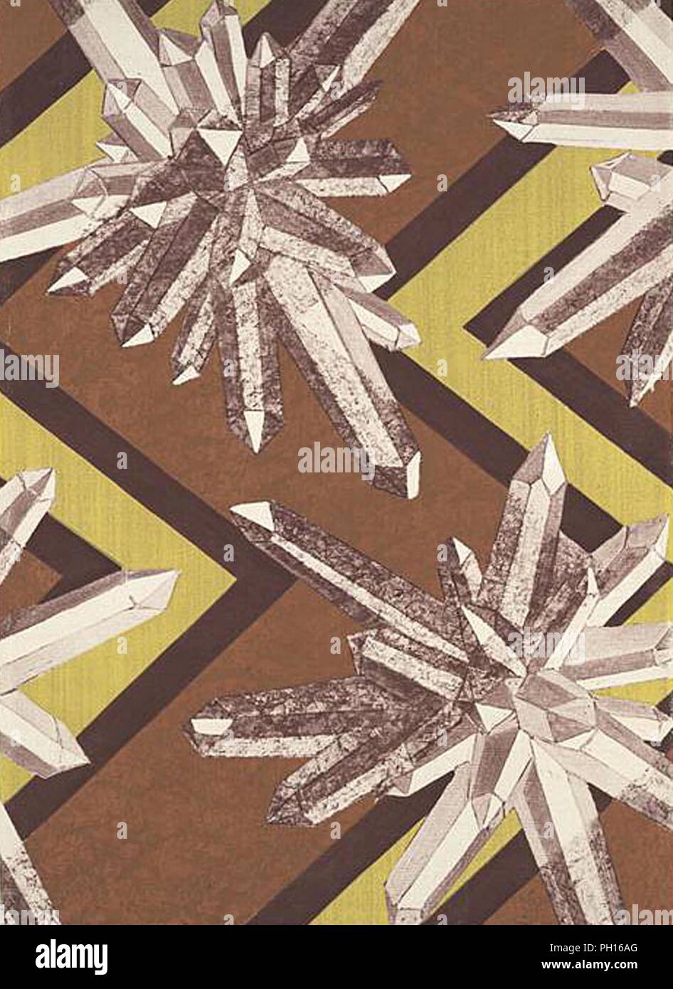 vintage Art Deco era pattern design Stock Photo - Alamy
