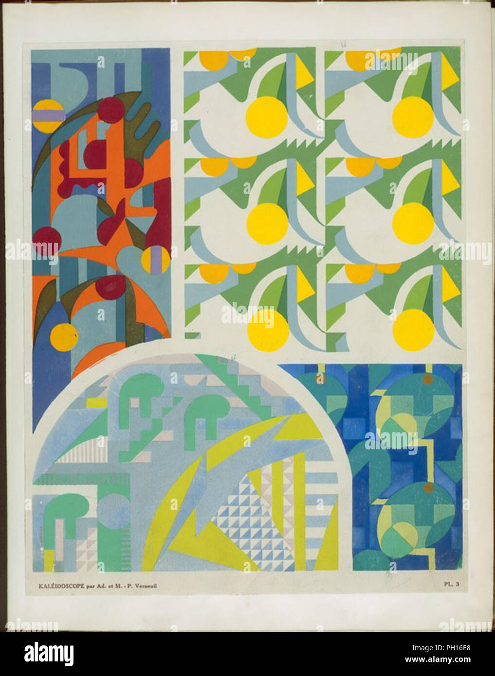 Vintage art deco era pattern design hi-res stock photography and images ...