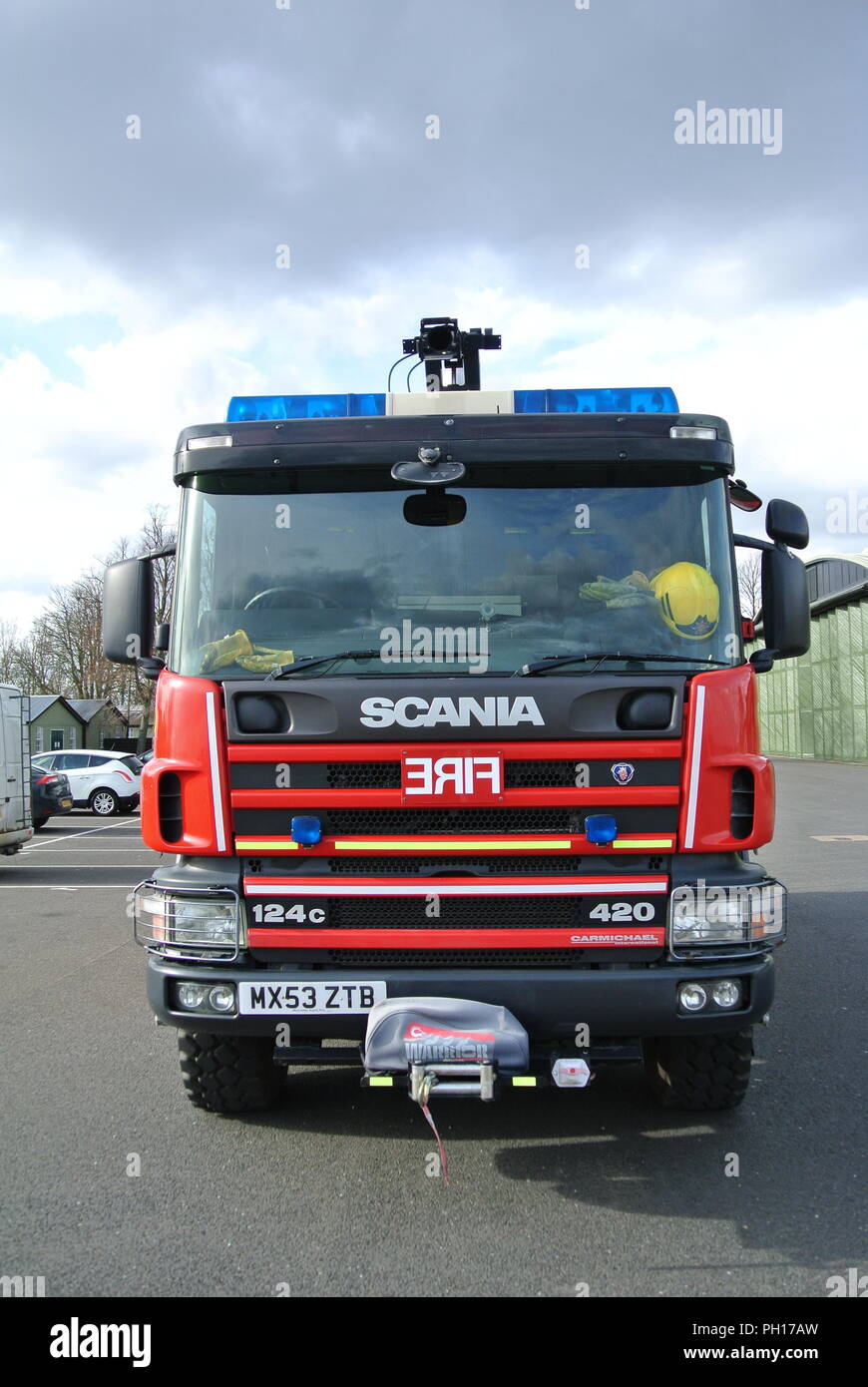 Duxford fire engine hi-res stock photography and images - Alamy