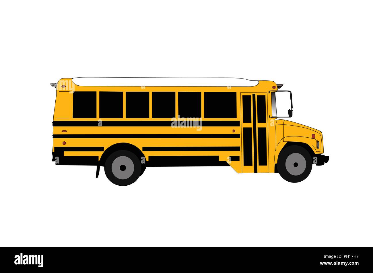 Vector School Bus