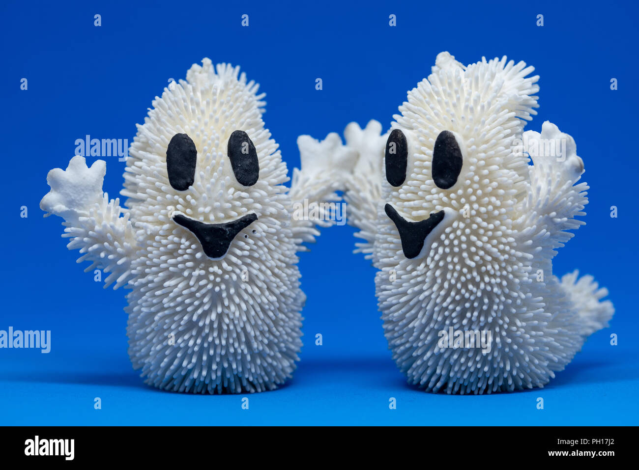 Boo Hoo Hoo Halloween ghost toys spooky Stock Photo - Alamy