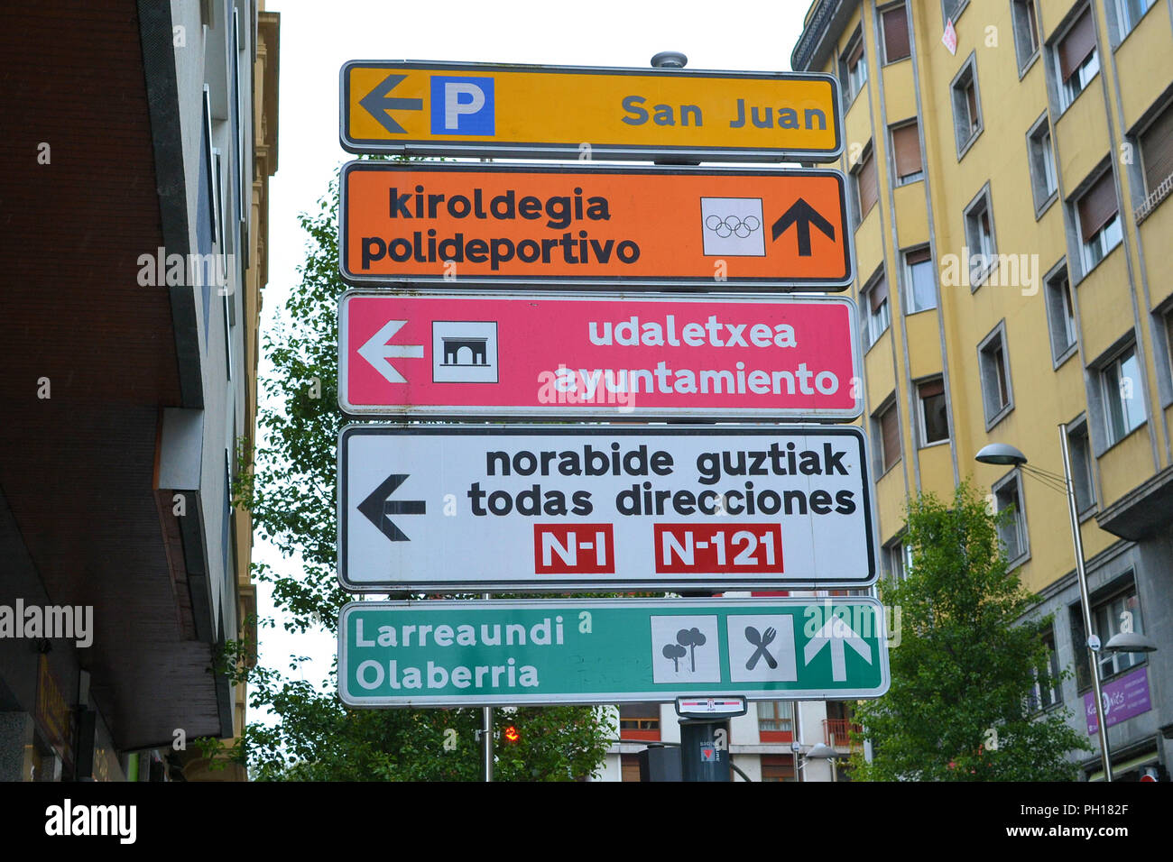 Spanish Street Signs