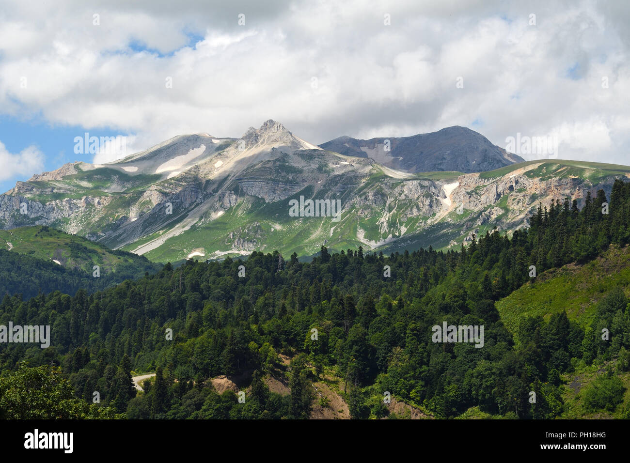 Mount Oshten, Republic of Adygea, Russia Stock Photo - Alamy
