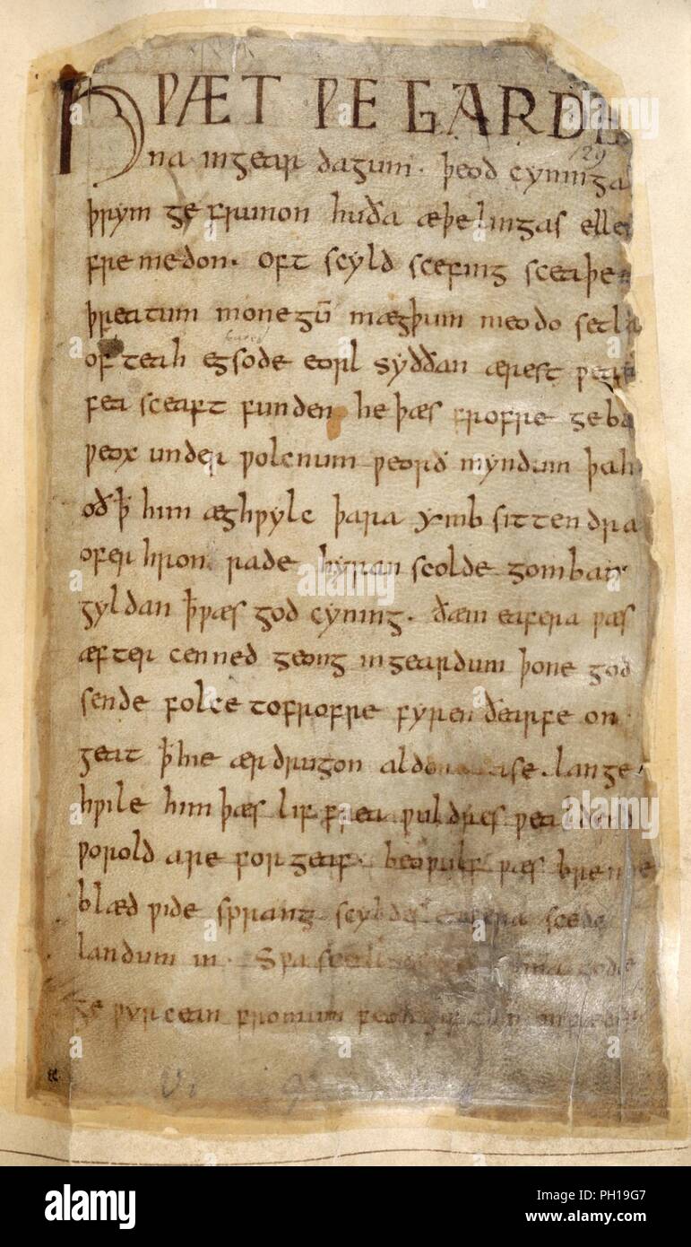 Beowulf illustration hi-res stock photography and images - Alamy