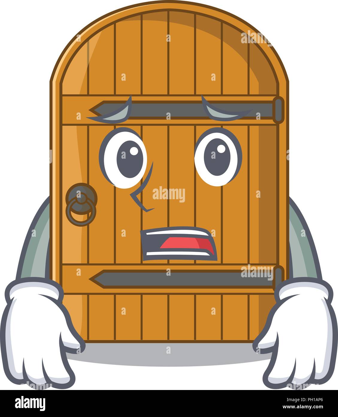 Large door lock vector hi-res stock photography and images - Alamy