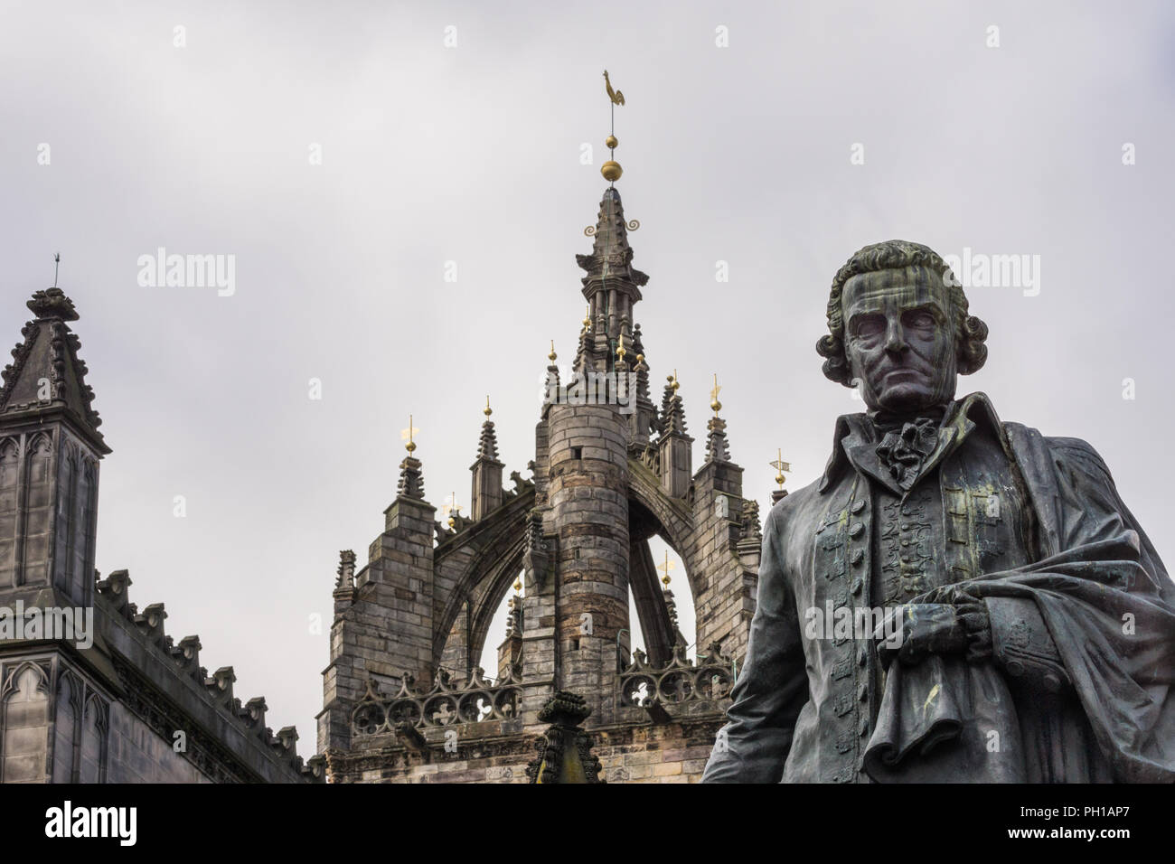 Statue adam smith hi-res stock photography and images - Alamy