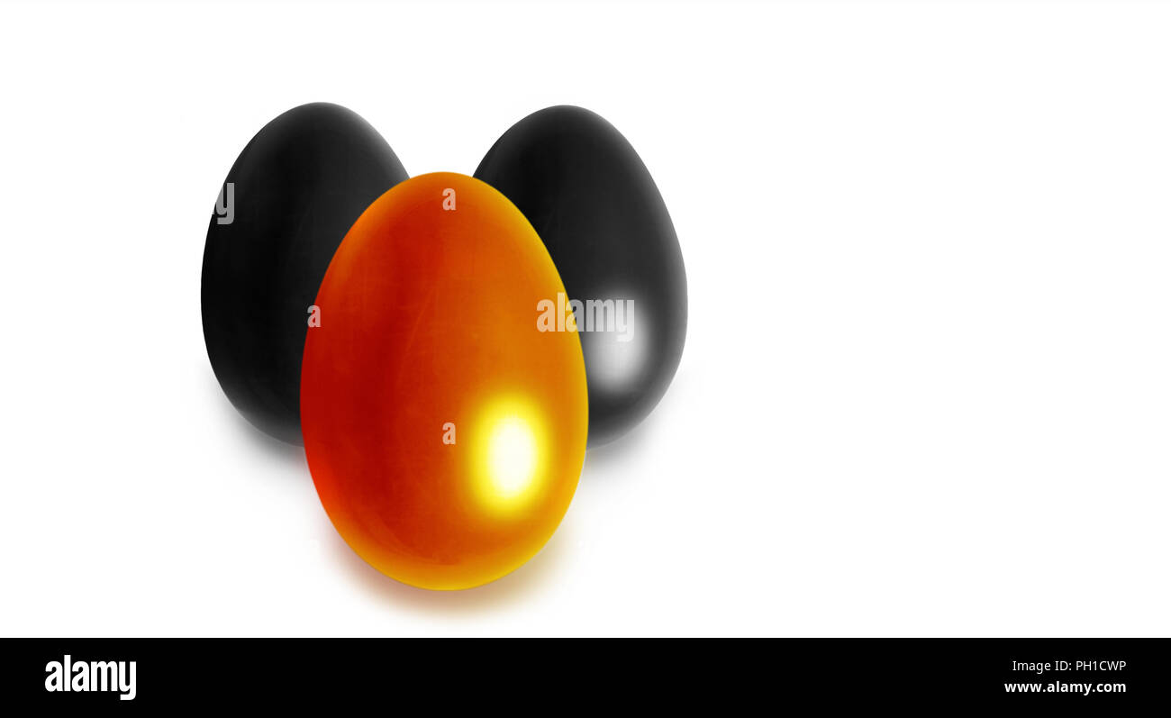 row of colored eggs Stock Photo - Alamy