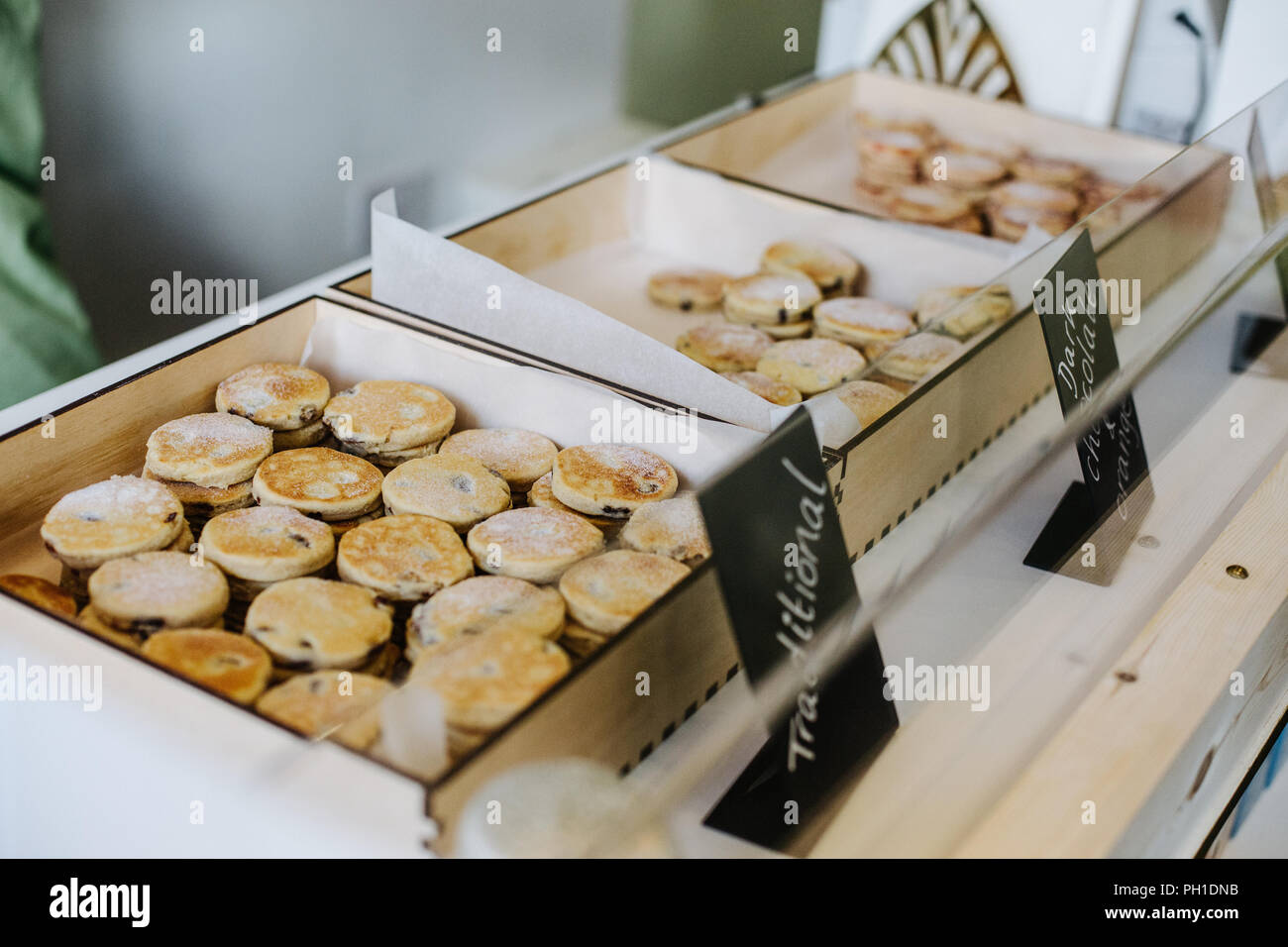 Picture of Welsh Cakes in a shop Stock Photo - Alamy
