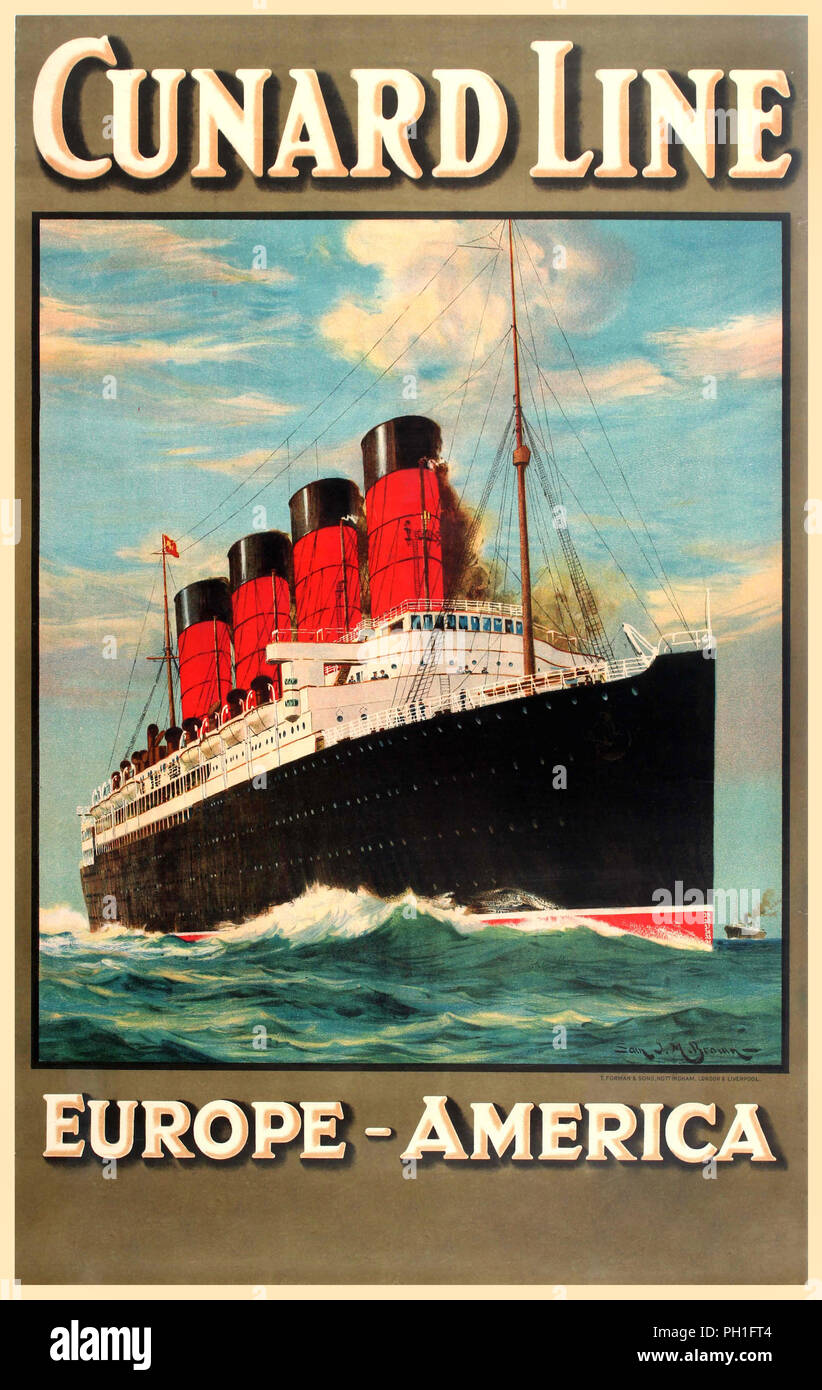 Ocean Liner 1920s Stock Photos & Ocean Liner 1920s Stock Images - Alamy