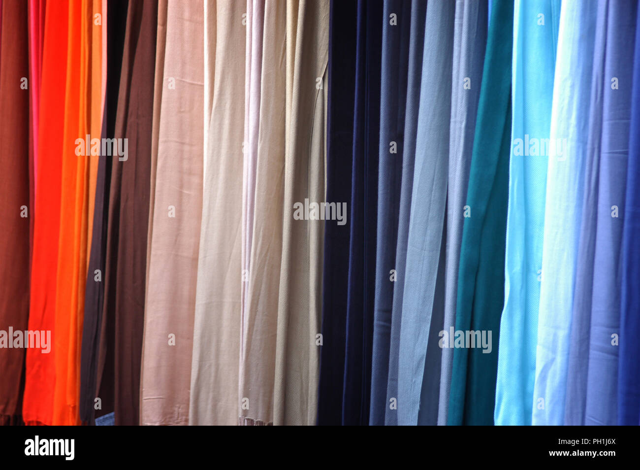 All the colours of the rainbow in this selection of Cashmere on sale in ...