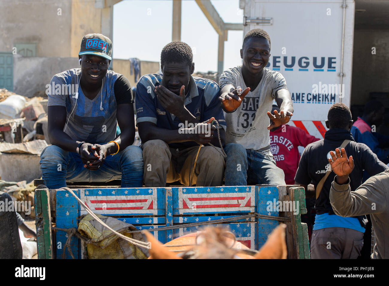 Black african boys senegal hi-res stock photography and images - Alamy