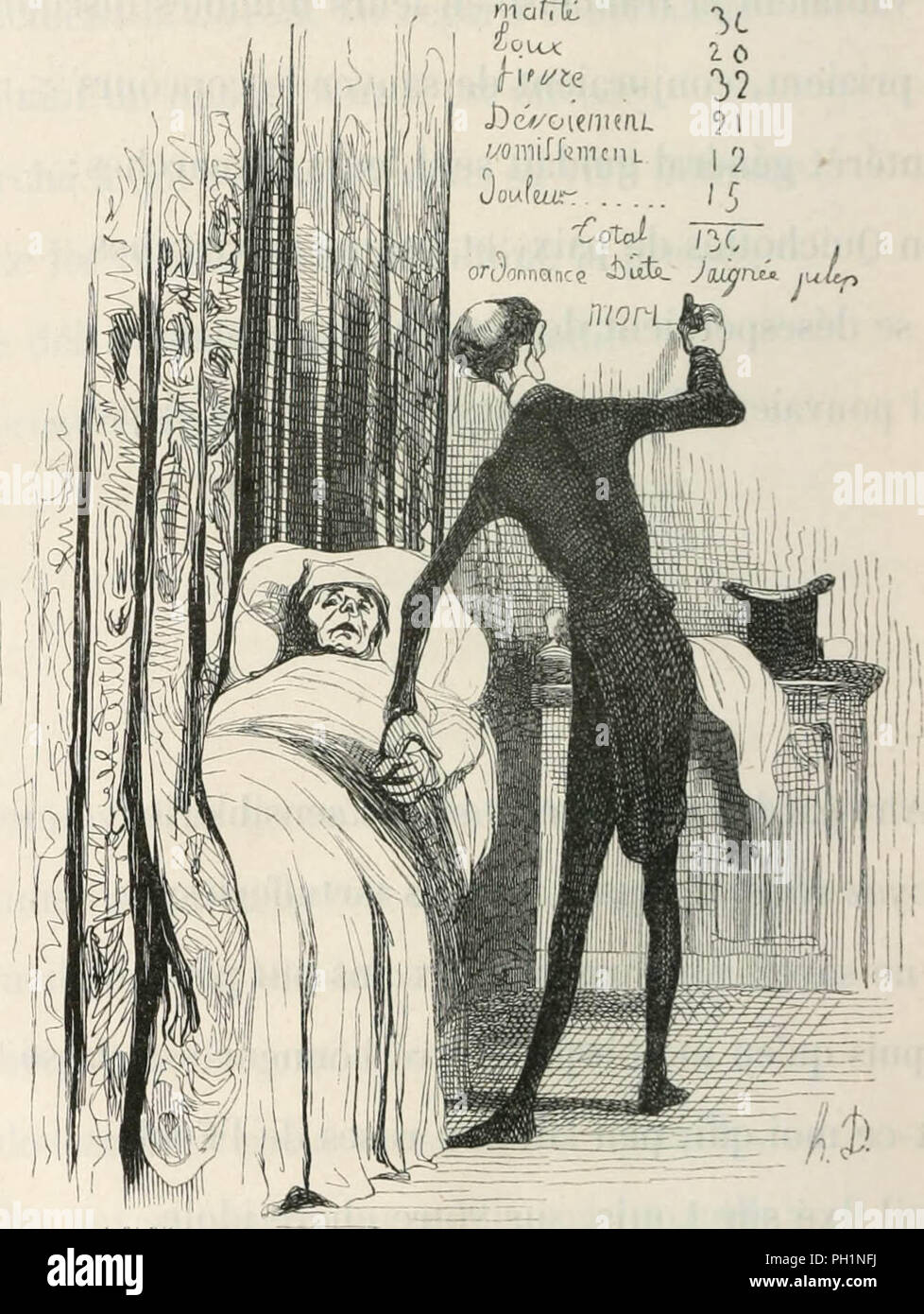 "Némésis médicale illustrée : recueil de satires" (1840 Stock Photo - Alamy