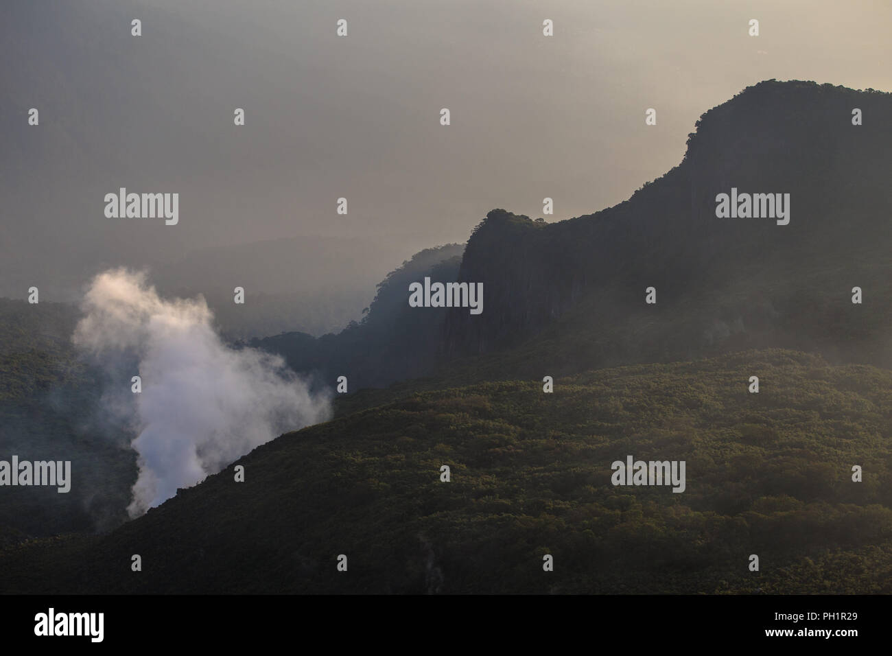 Gede Volcanoes, West Java, Indonesia Stock Photo - Alamy