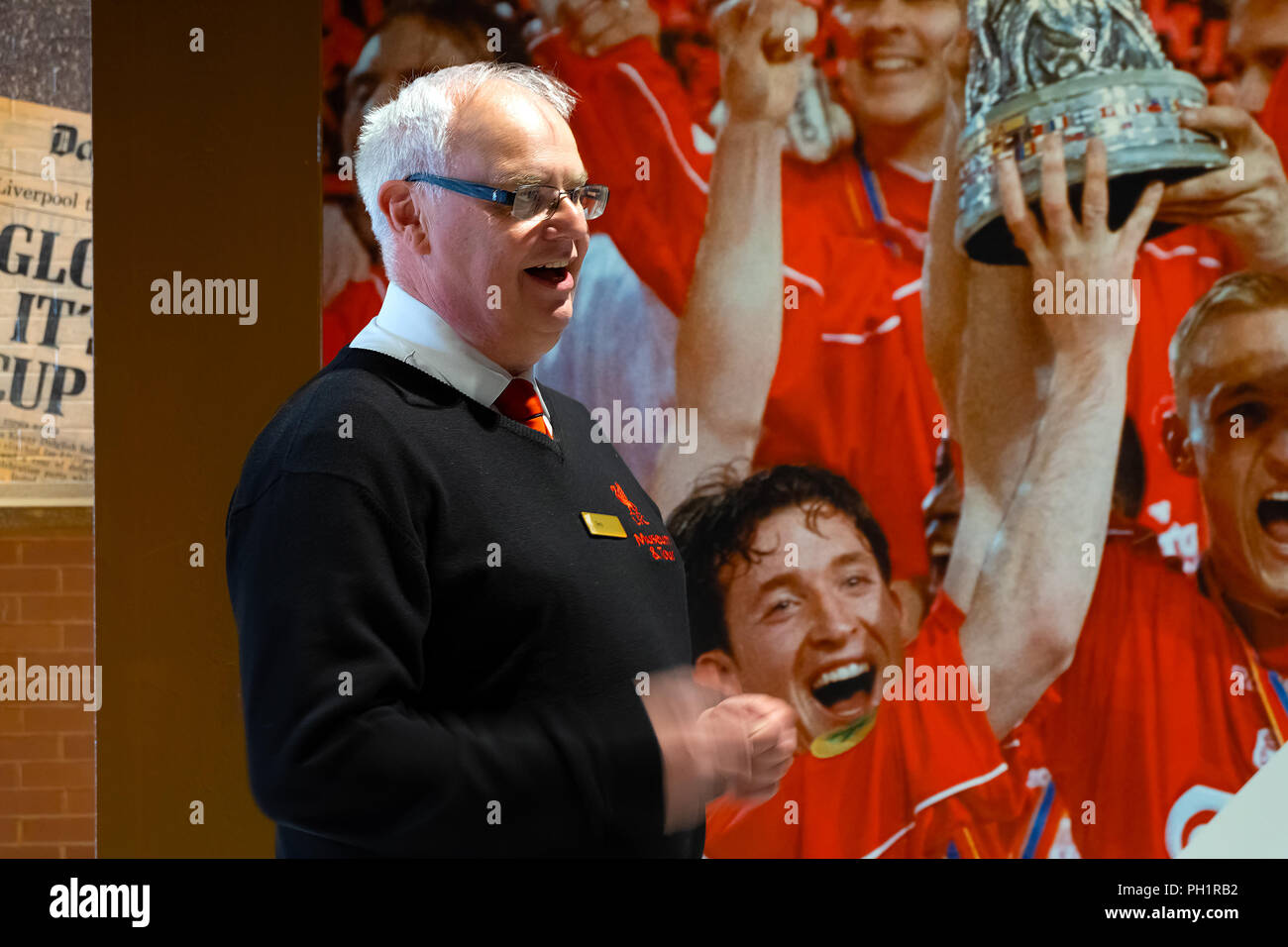 Lfc stadium tour hi-res stock photography and images - Alamy