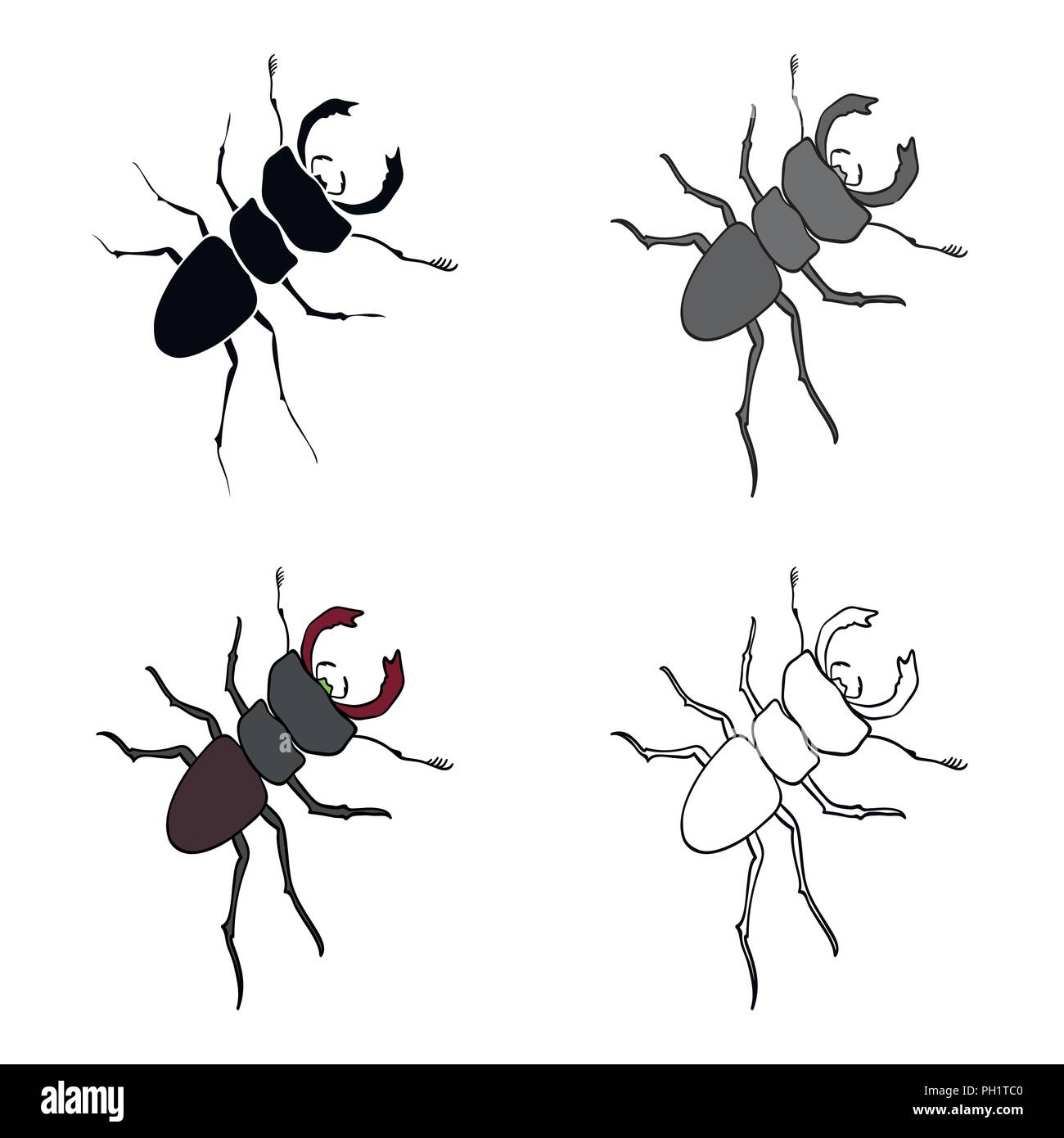 animal,arthropod,arthropodous,beetle,cartoon,claw,coleopterous,icon ...