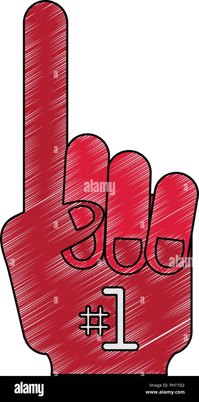 Number one fan Stock Vector Images - Alamy
