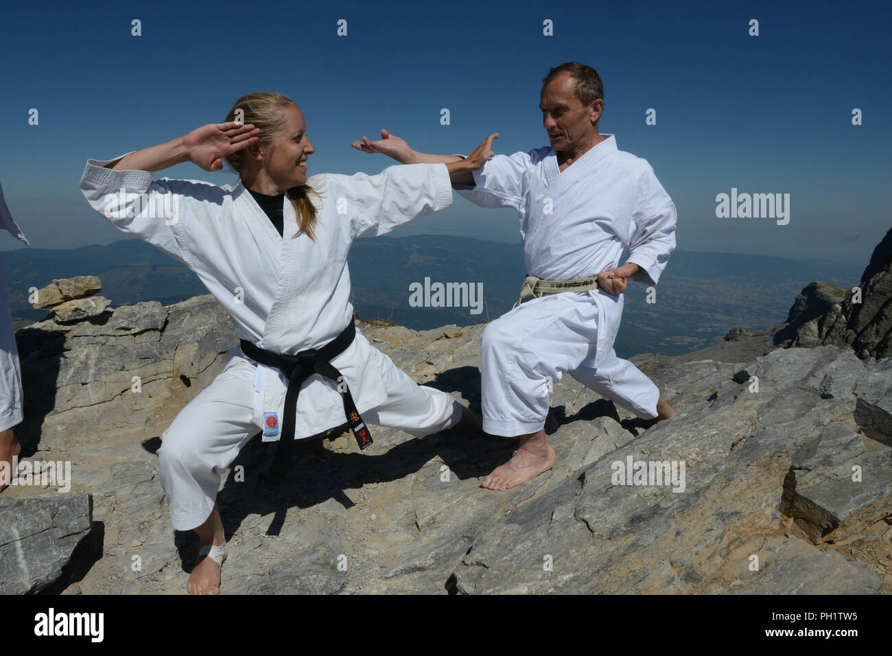 Black belt of karate hi-res stock photography and images - Alamy