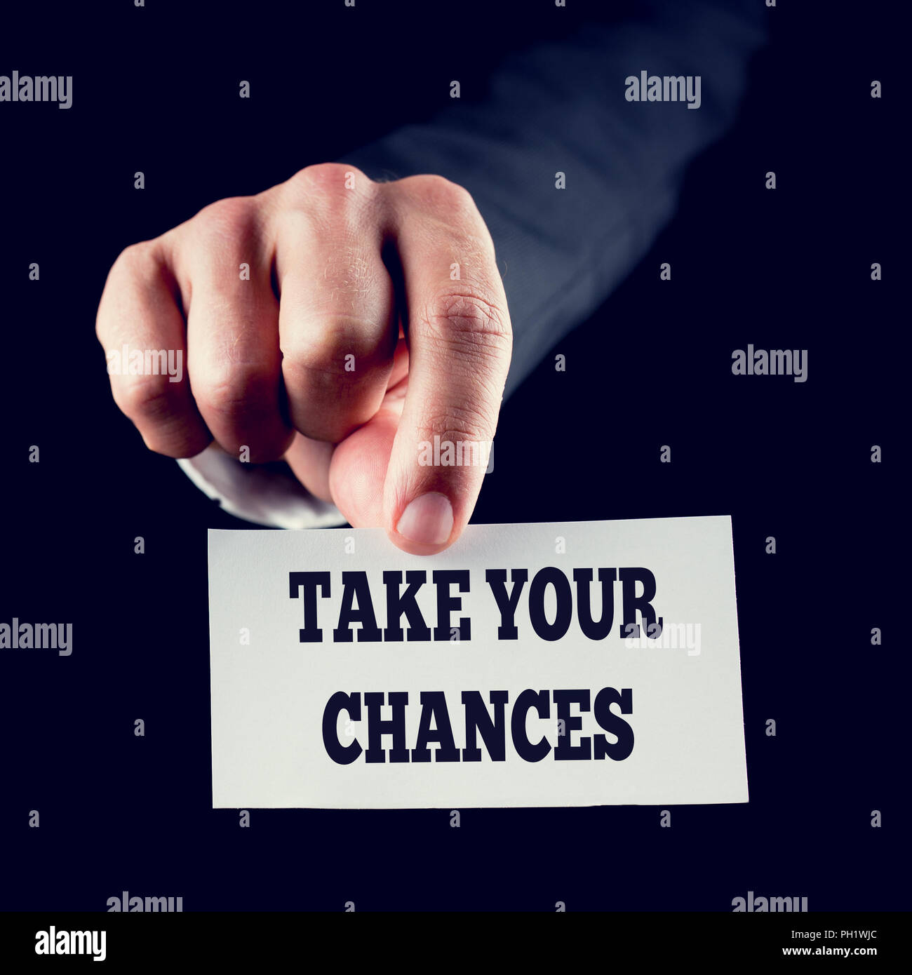 Take your chances hi-res stock photography and images - Alamy
