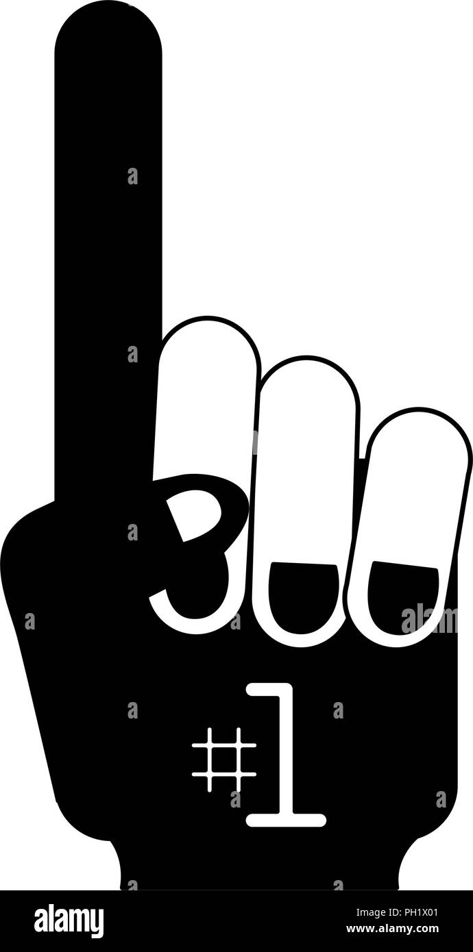 Human hand in white glove Stock Vector Images - Alamy