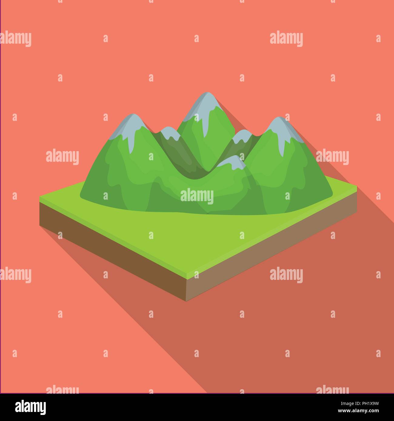 apex,boulder,earth,flat,glacier,grass,icon,illustration,isolated ...
