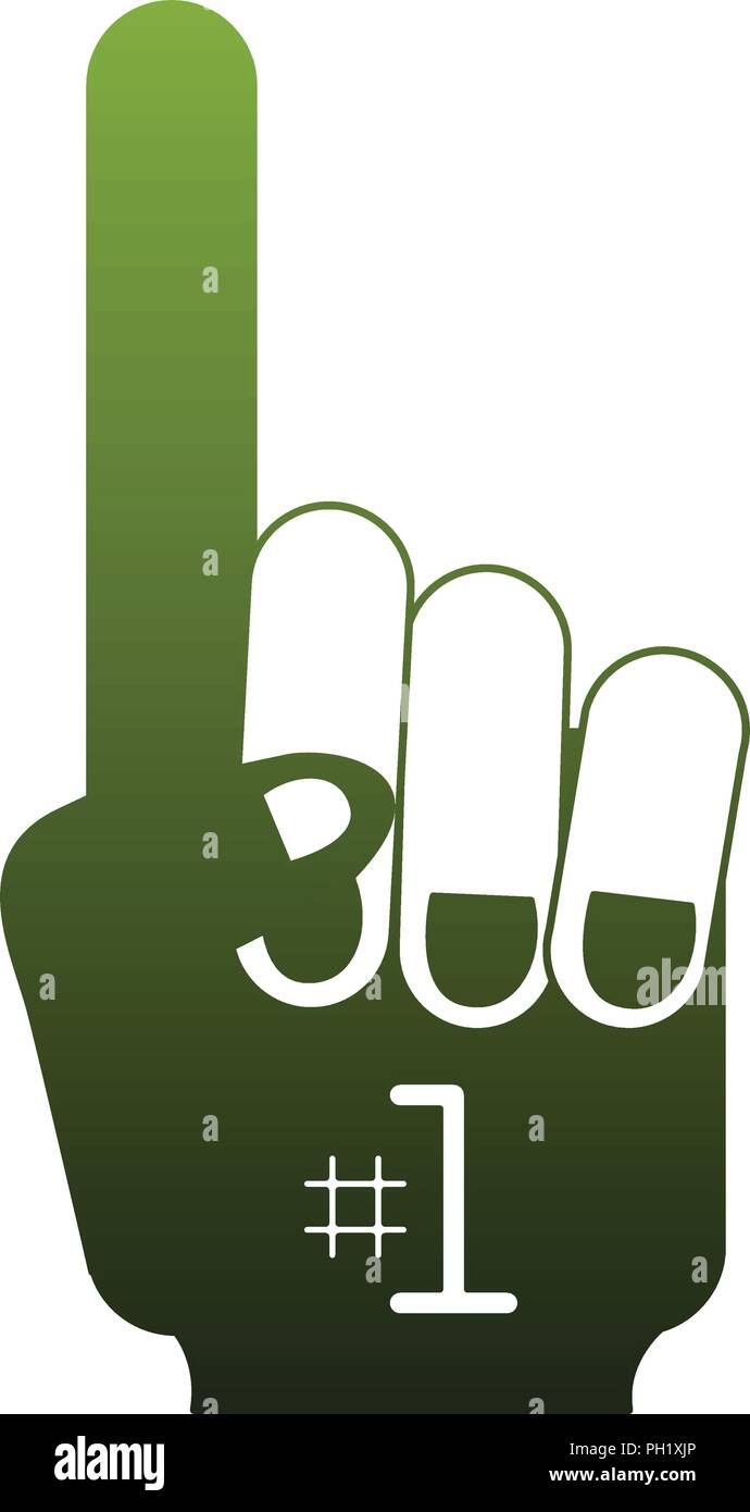 Number one fan Stock Vector Images - Alamy