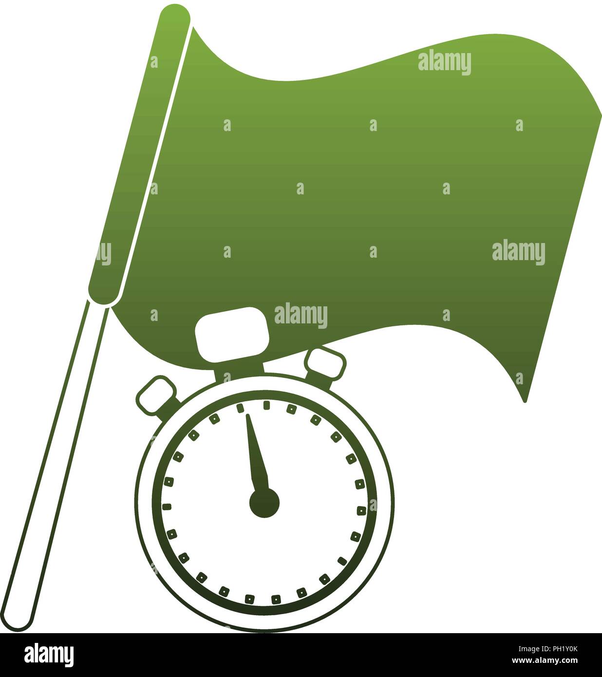 Green flag exercise Stock Vector Images - Alamy