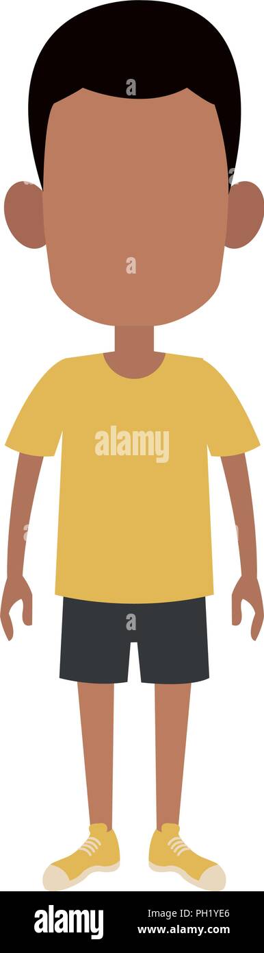 Boy faceless cartoon Stock Vector Image & Art - Alamy