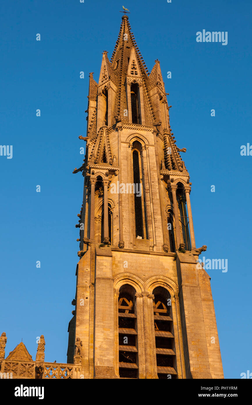 Senlis Notre Dame Cathedral. Senlis, Hauts-de-France, France Stock ...
