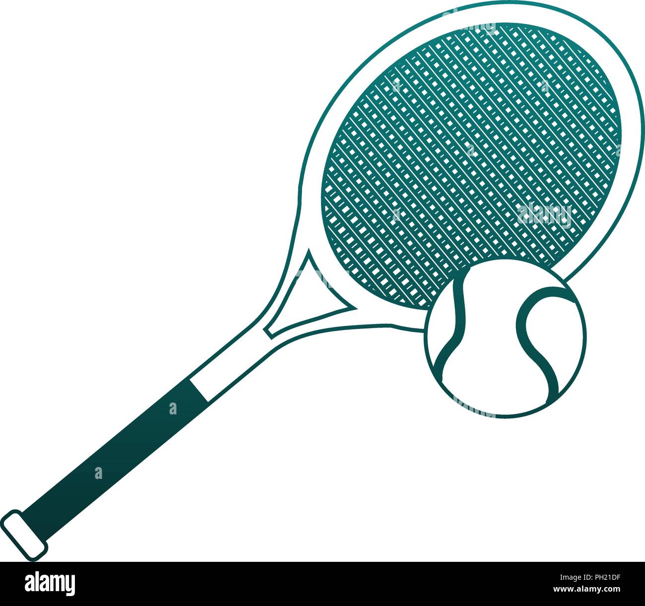 Tennis ball lines Stock Vector Images - Alamy
