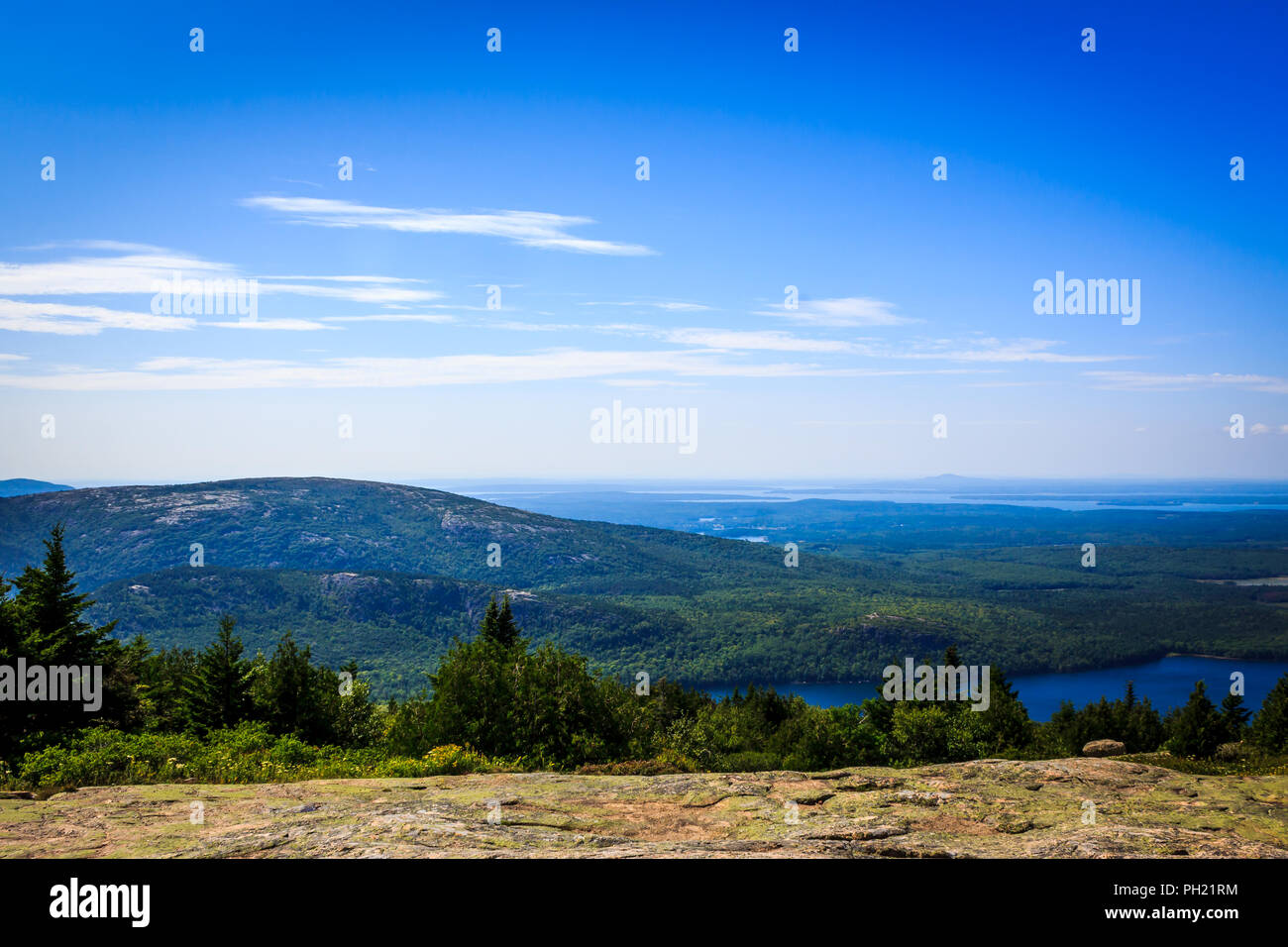 Beautiful Maine scenery Stock Photo - Alamy