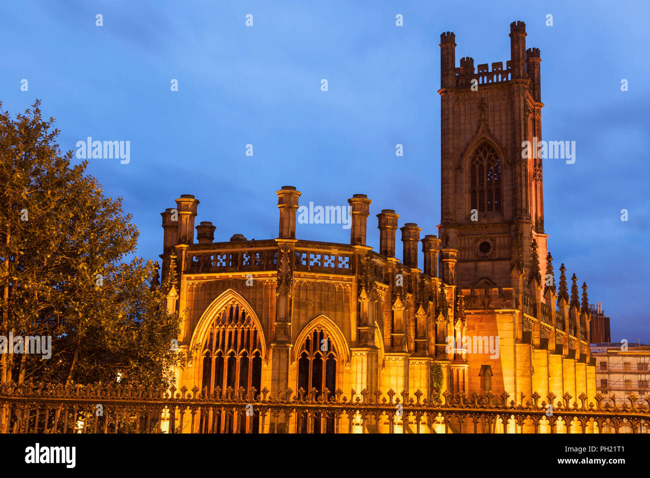 St Luke Church in Liverpool. Liverpool, North West England, Poland ...