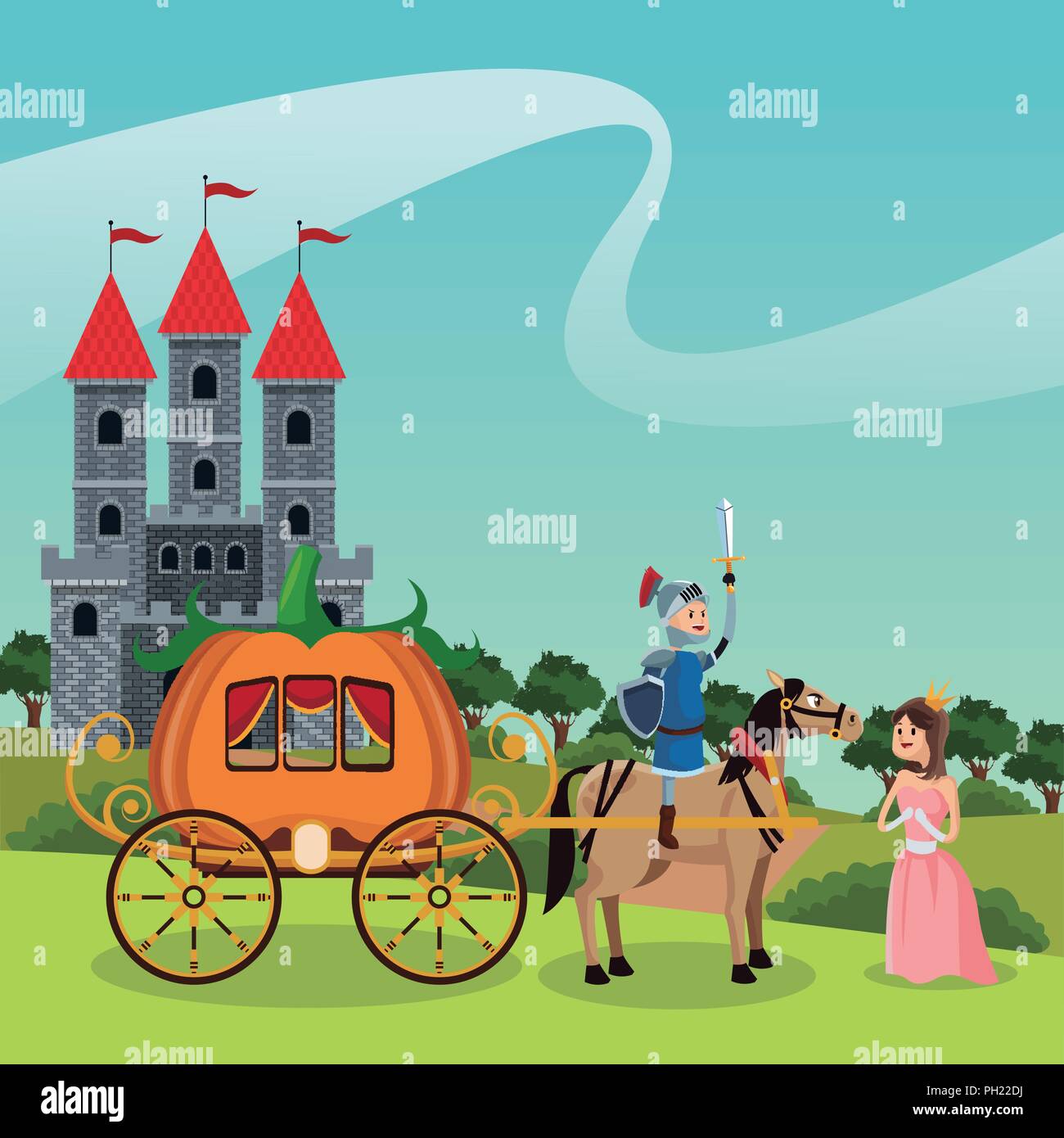 Fairy stories cartoons Stock Vector Image & Art - Alamy