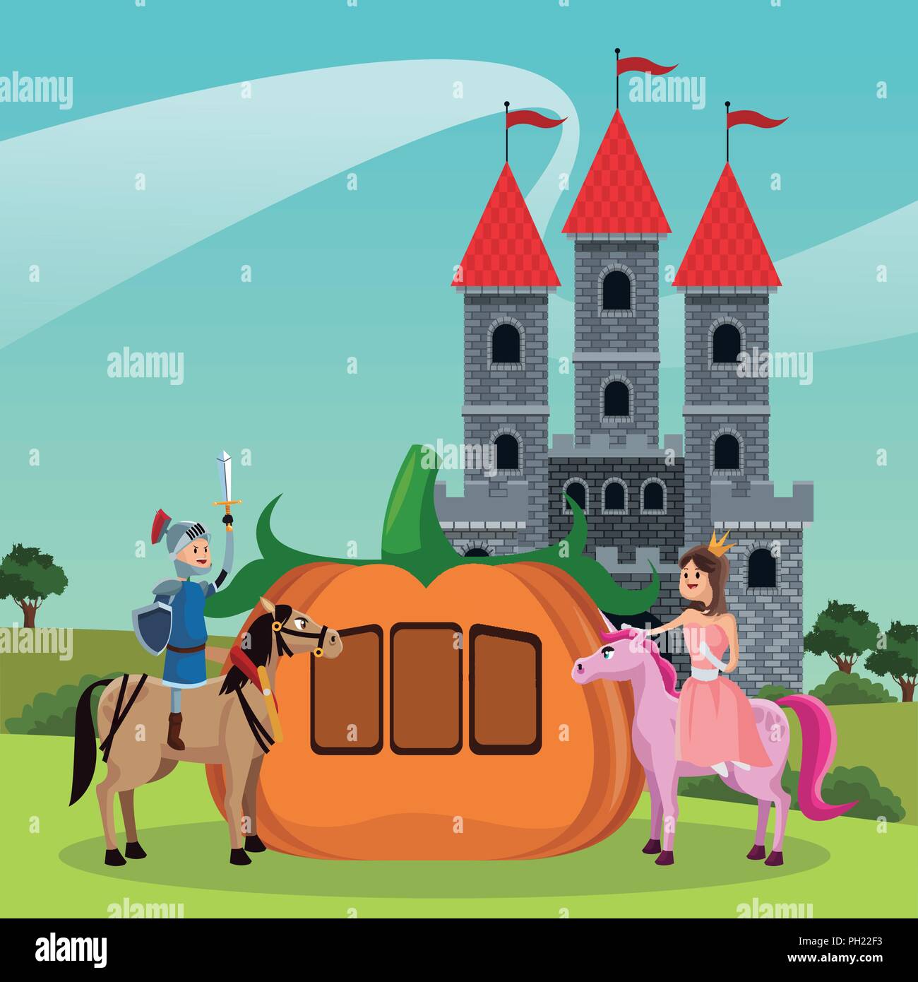 Fairy stories cartoons Stock Vector Image & Art - Alamy