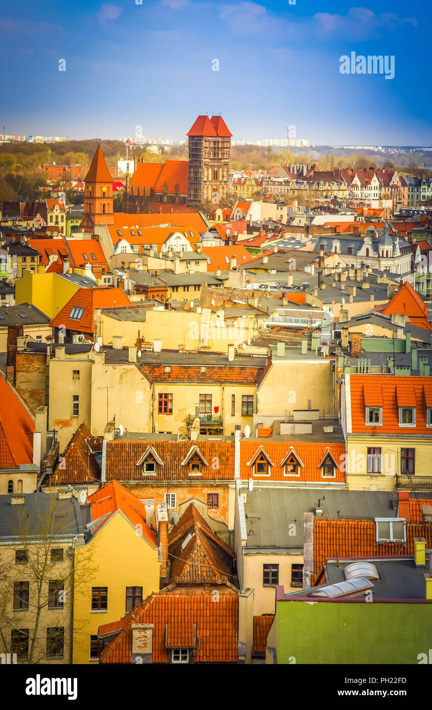 Cathedral city skyline torun poland hi-res stock photography and images ...