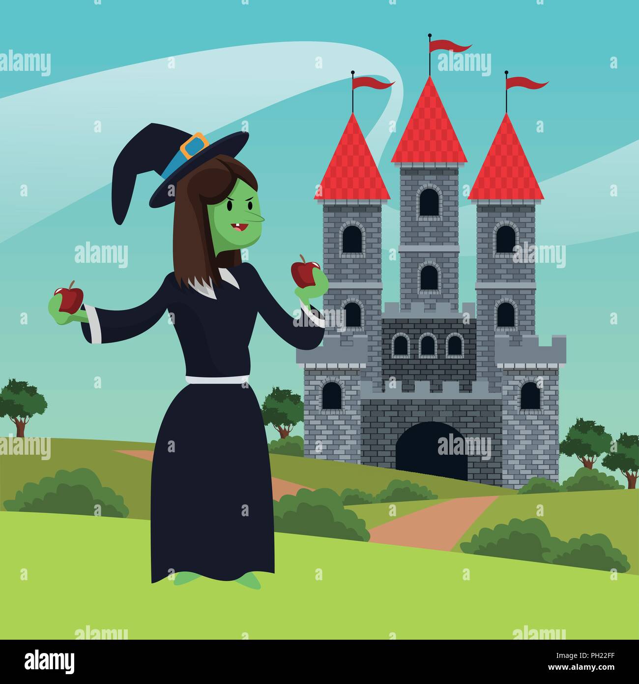 Fairy stories cartoons Stock Vector Image & Art - Alamy