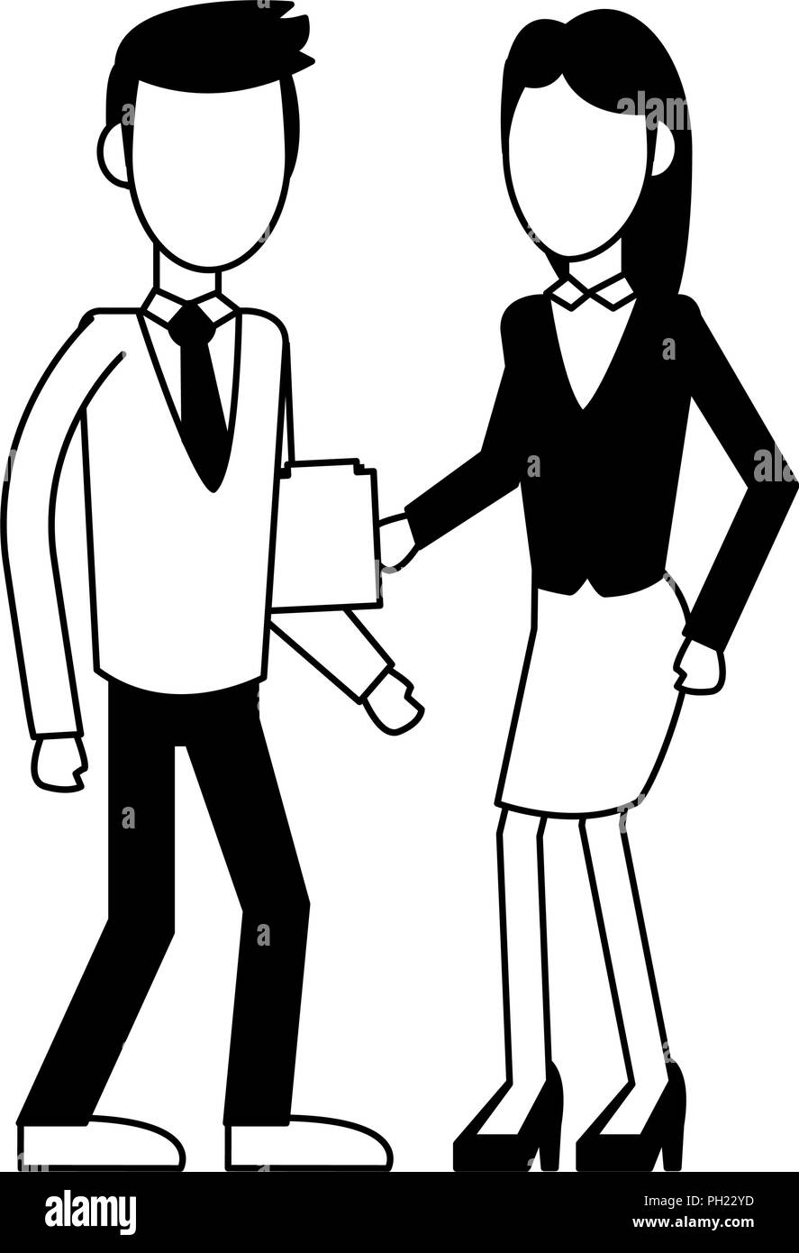 Portrait team leader in Stock Vector Images - Alamy